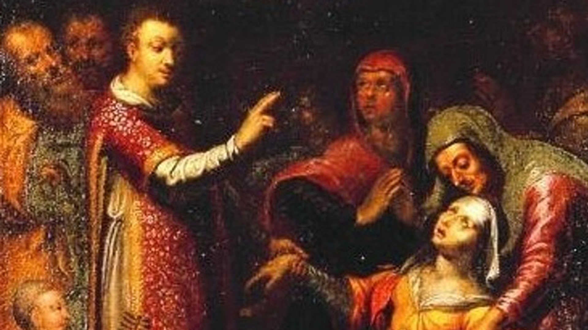 «Exorcisme», tableau attribué à Jean Nicolle (XVIIe siècle) – Portail ...