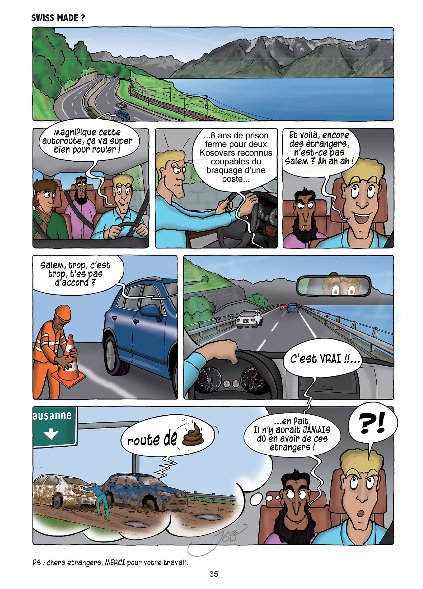 Sam et Salem: l'histoire d'une amitié improbable dessinée par Jôli ...